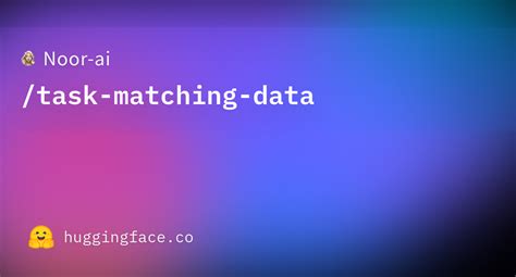 noor ai task matching data at main