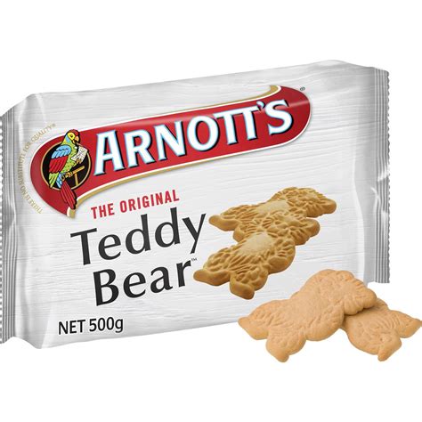 Arnotts Teddy Bear The Original 500g Woolworths