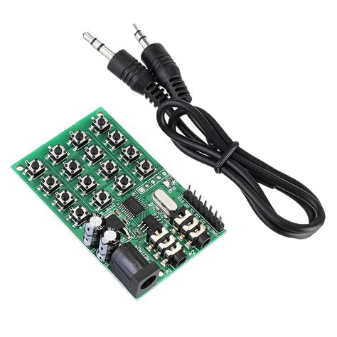 ae11a04 dtmf audio signal generator module voice dual encoder