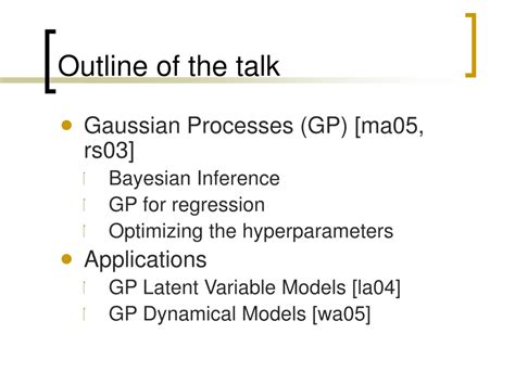 Ppt Gaussian Processes In Machine Learning Powerpoint Presentation
