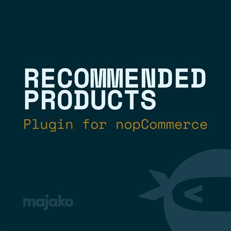 NopCommerce Themes Plugins And Development Majako Recommended Products Plugin For NopCommerce