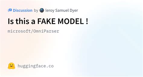 Microsoftomniparser · Is This A Fake Model