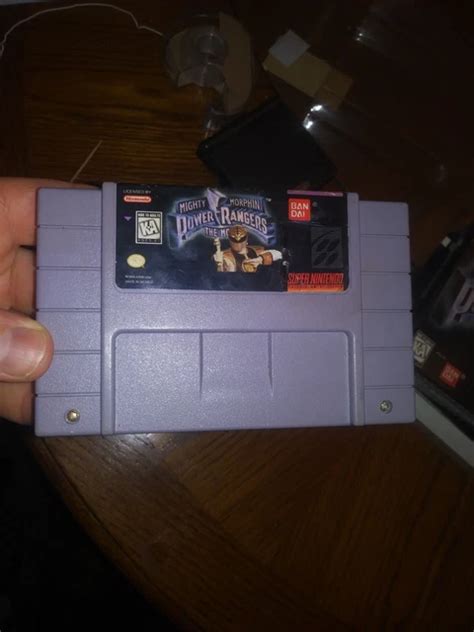 Mighty Morphin Power Rangers The Movie Super Nintendo Snes