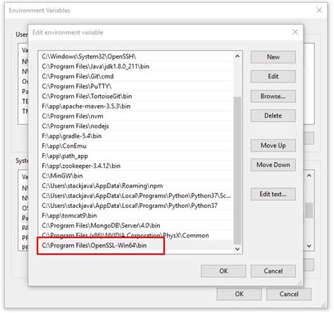 Hướng dẫn cài đặt OpenSSL trên Windows 10 STACKJAVA