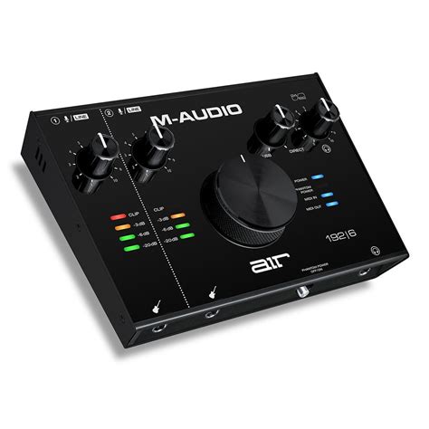 M Audio Usb Audio Interface Black Air 192 6