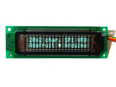 20x2 Character VFD Vacuum Fluorescent Display SPI Interface 20T202DA2JA ID 347
