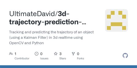D Trajectory Prediction Kalman Main Py At Main Ultimatedavid D Trajectory Prediction Kalman