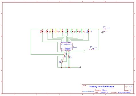 Battery Level Indicator OSHWLab