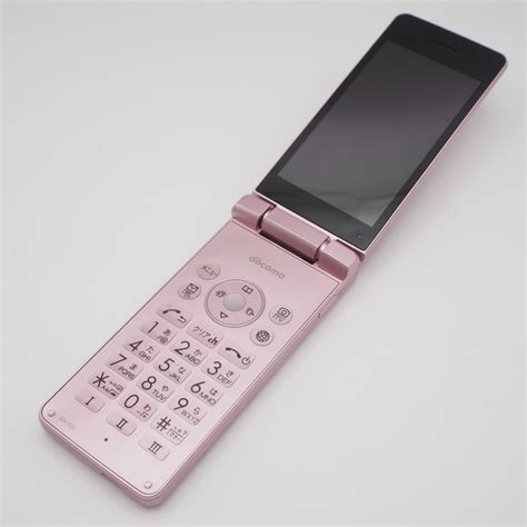 Exc Sharp Sh 02l Aquos Keitai 2 Pink Android Flip Phone Unlocked 4g