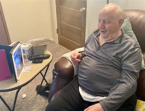 My Year Old Grandpa Learning How To Facetime For The Very First Time R Mademesmile