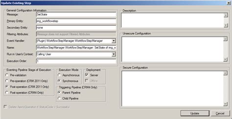 Dynamics Crm CRM Plugin Registration For SetState SetStateDynamicEntity Stack Overflow