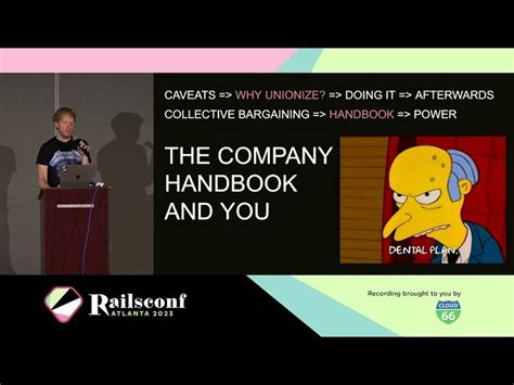 RailsConf Talk Demystifying The Unionizing Process From Ruby Central