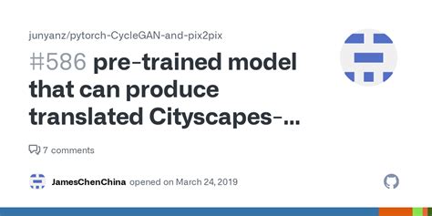 Pre Trained Model That Can Produce Translated Cityscapes Style Gta Images · Issue 586 · Junyanz