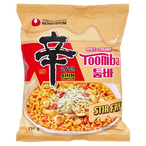 Nongshim Pac Shin Ramyun Tumba Spicy And Creamy 137 G Carrefour