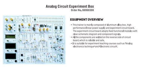 Electronics Trainer Microtech