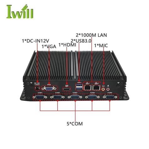 China Intel Fanless Industrial Computer Suppliers Manufacturers