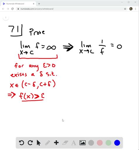 Proof Prove That If Limx C F X Then Limx C F X Numerade
