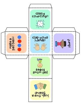 Crazy Counting Cube By Peace Love And Tiny Humans TpT