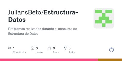 Github Juliansbeto Estructura Datos Programas Realizados Durante El Concurso De Estructura De