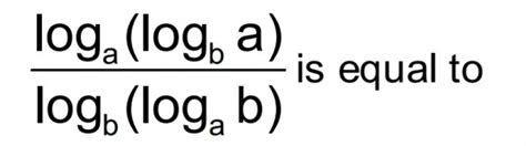 Logalogbalogblogab Is Equal To Sarthaks Econnect Largest