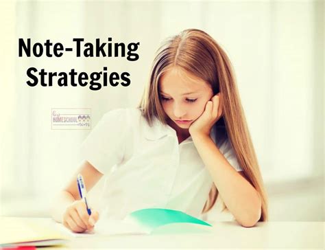 Note Taking Strategies Hip Homebabe Moms