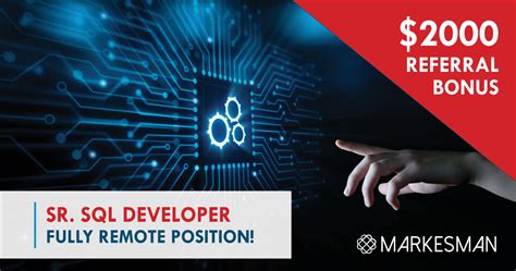 Fully Remote Job Position Sr Sql Developer