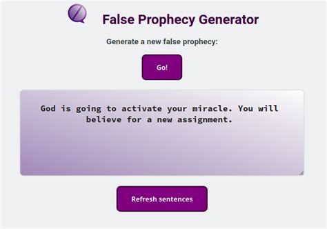 Github Markansandwich Fpgen False Prophecy Generator