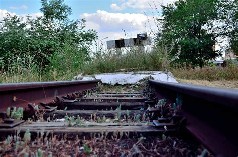 Rails Dead End Way The Free Photo On Pixabay Pixabay