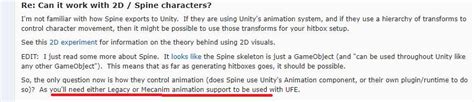 Mecanim And Unity Animation Spine Forum