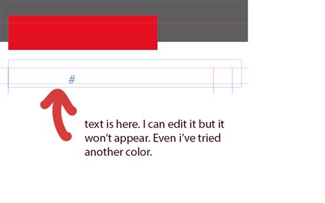 Solved Text Is Not Visible Adobe Product Community