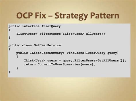 Solid Software Design Principles PPT