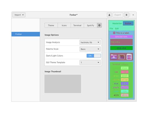 Redesign Main Lists Based On Gnome Hig · Issue 190 · Themix Projectthemix Gui · Github