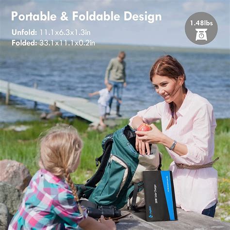 Solar Panel Usb Ports Charger W Back To Adventure