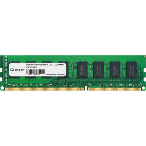 andor ddr3 masaüstü ram andortek