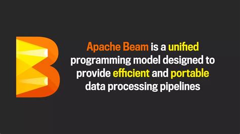 Introduction To Apache Beam And No Shard Left Behind Apis For Massive Parallel Efficiency Pdf