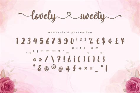 Lovely Sweety Beautiful Font By Ibey Design TheHungryJPEG