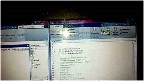 Traffic Surveillance System Using Matlab And Arduino