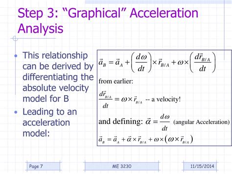 Ppt Graphical Analysis Positions Velocity And Acceleration Simple