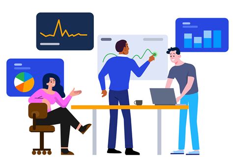 Working In Office Clipart