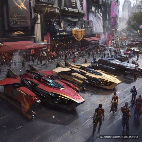 Ai创作图飞车游戏设计 Cgi渲染 科幻概念图 城市大场景 Uhd壁纸 繁华街道汽车 3d概念艺术 游戏视效果图 元宇宙形象设计 3d艺术城市 赛博朋克地产 绚丽多彩科幻 赛博朋克世界 游戏