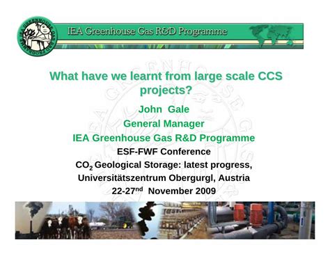 Pdf What Have We Learnt From Large Scale Ccs Projects Dokumen Tips