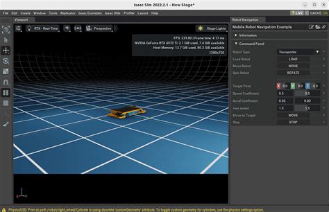 only show viewport and extension ui upon loading the extension isaac