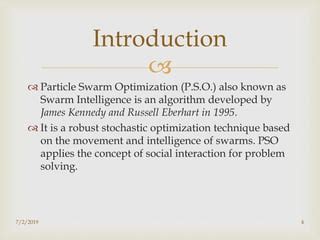 Particle Swarm Optimization PPTX