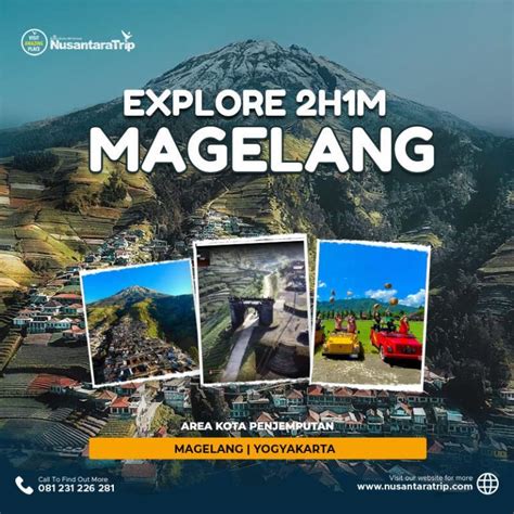 Paket Wisata Magelang Hari Tour Sunrise Mulai Rb Book Nusantaratrip