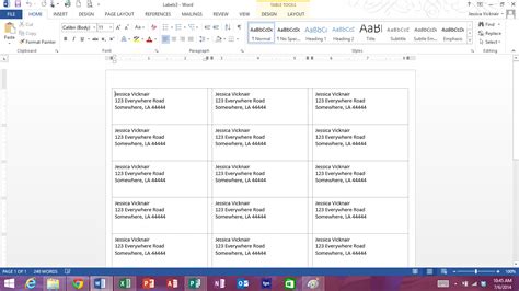 How To Make Labels Using Microsoft Word Pride And Primary