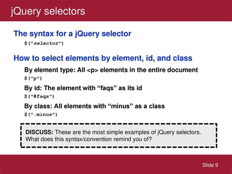 An Introduction To JQuery Ppt Download