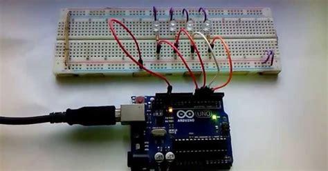 Four Led Blinking In Pattern Programming By Arduino