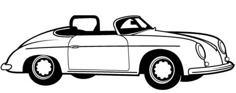 무료 빈티지 자동차 아트 벡터 Ai Eps Uidownload