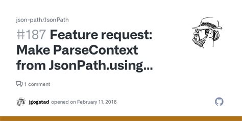 Feature Request Make Parsecontext From Ing Thread Safe · Issue 187 · Json Path