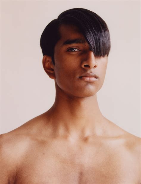Male Runway Models Face